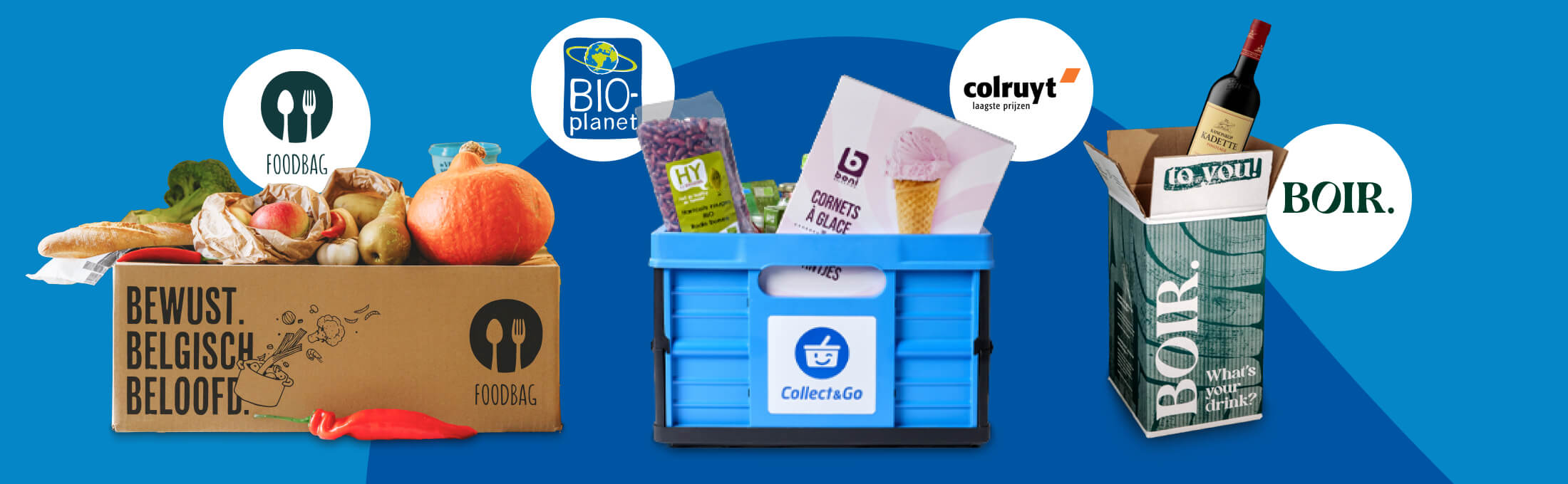 Al jouw boodschappen op één plek | Collect&Go