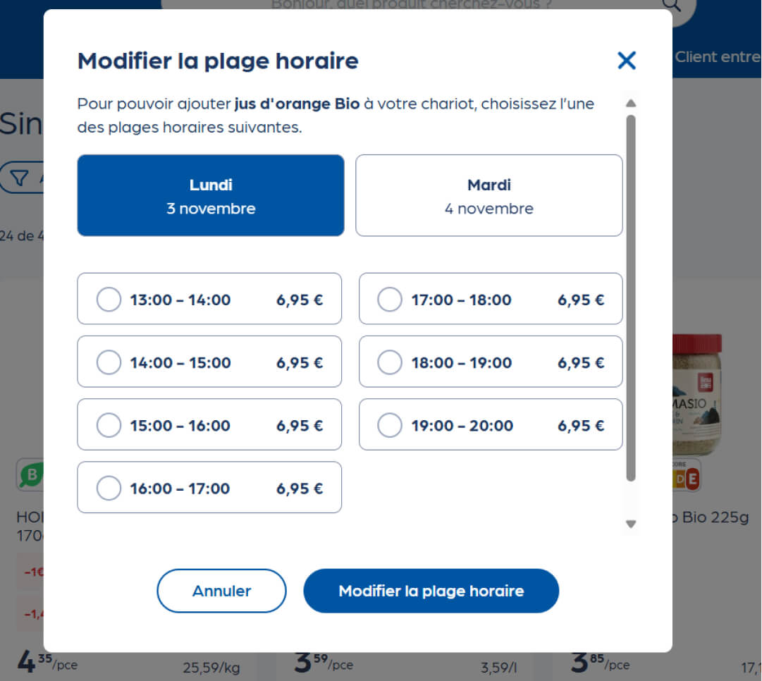 Colruyt et Bio-Planet en 1 commande | Collect&Go